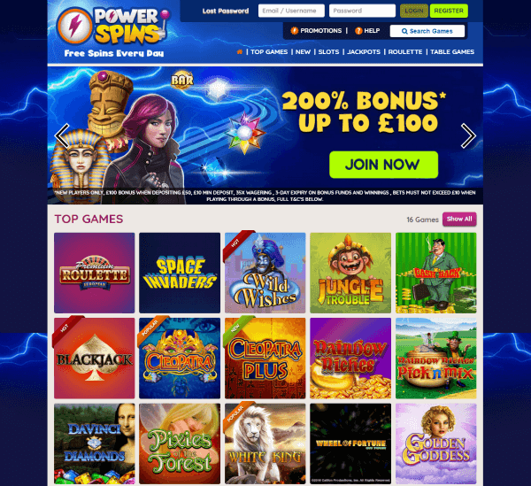 Power Spins Casino Review& Bonuses | Slot Machines Online